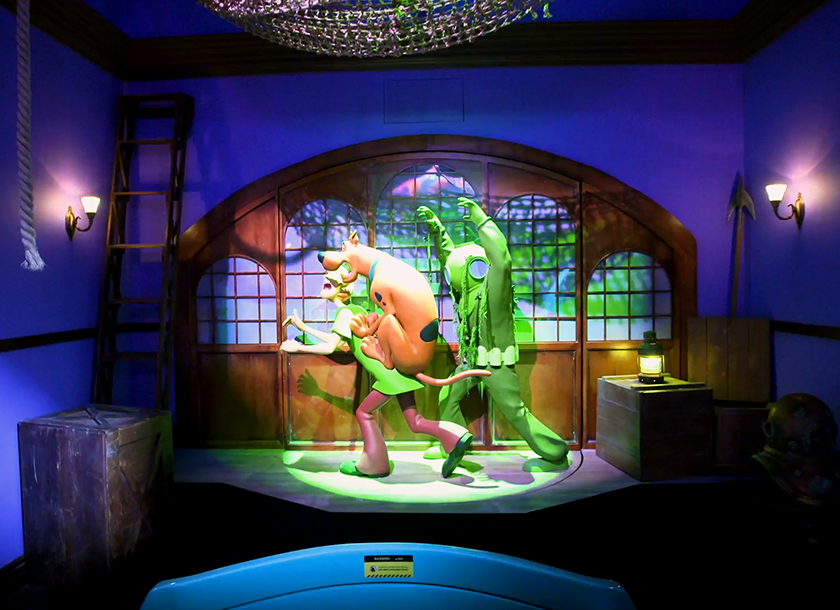 Scooby Doo Museum of Mystery at Warner Bros. World